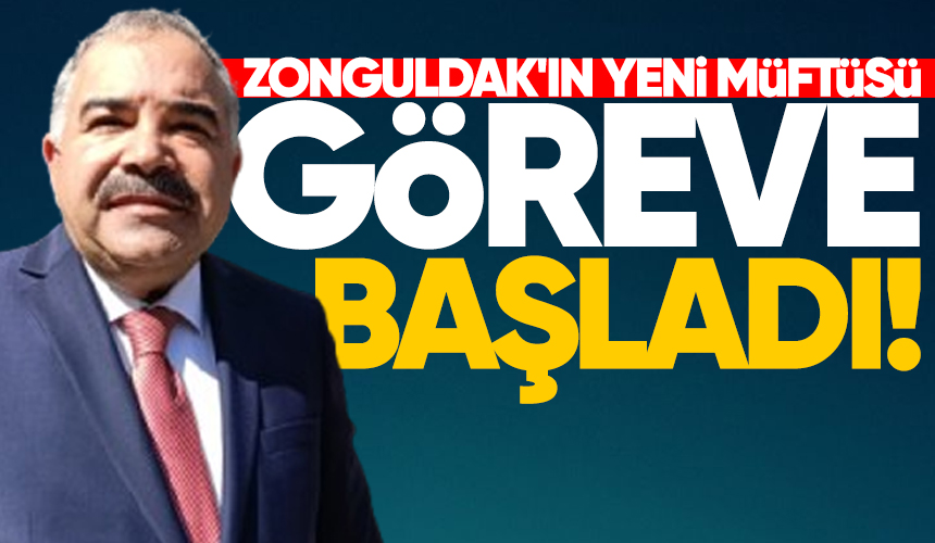 Zonguldak'ın yeni müftüsü İbrahim Halil Demir göreve başladı! - KANALB ZONGULDAK